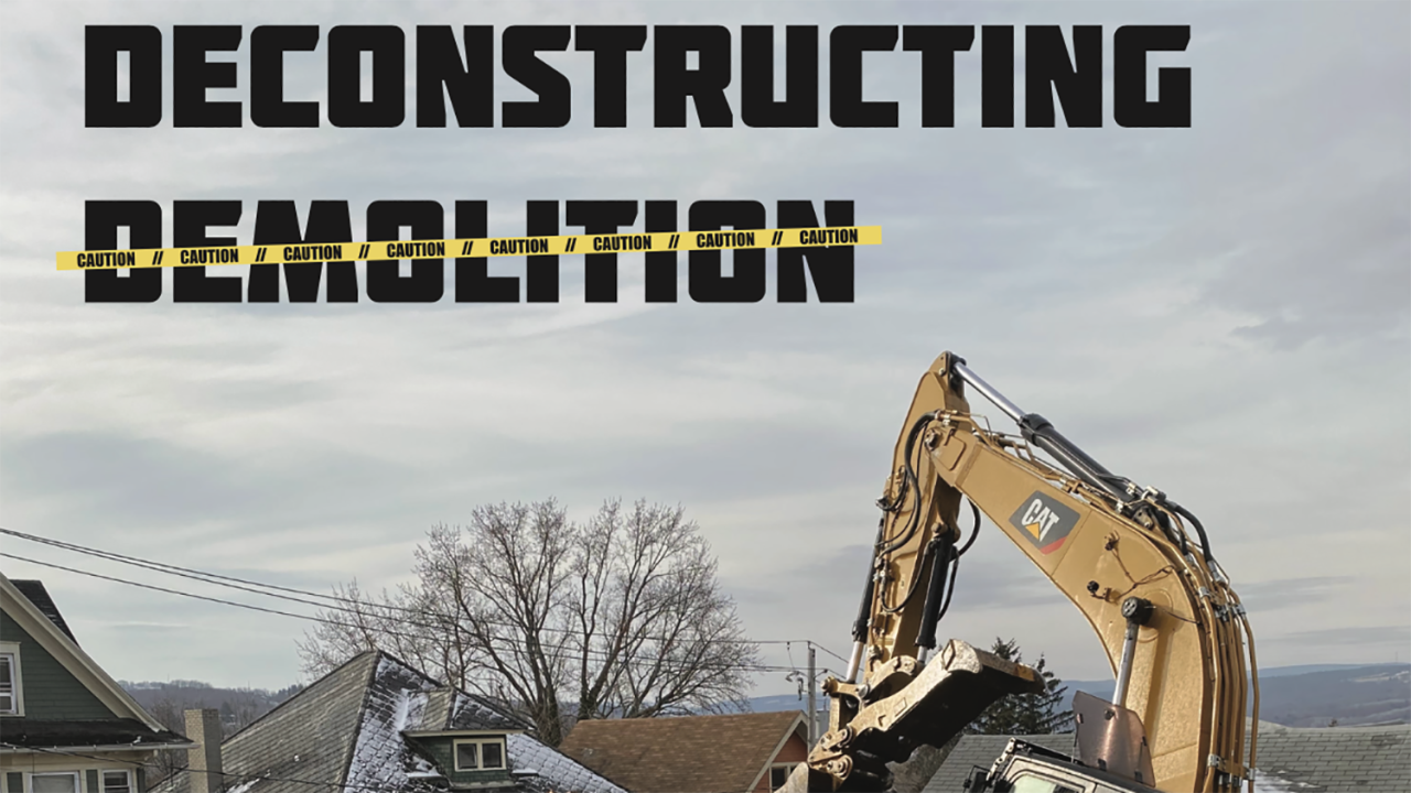 Circular Construction Lab | Deconstructing -Demolition- | AAP Labs